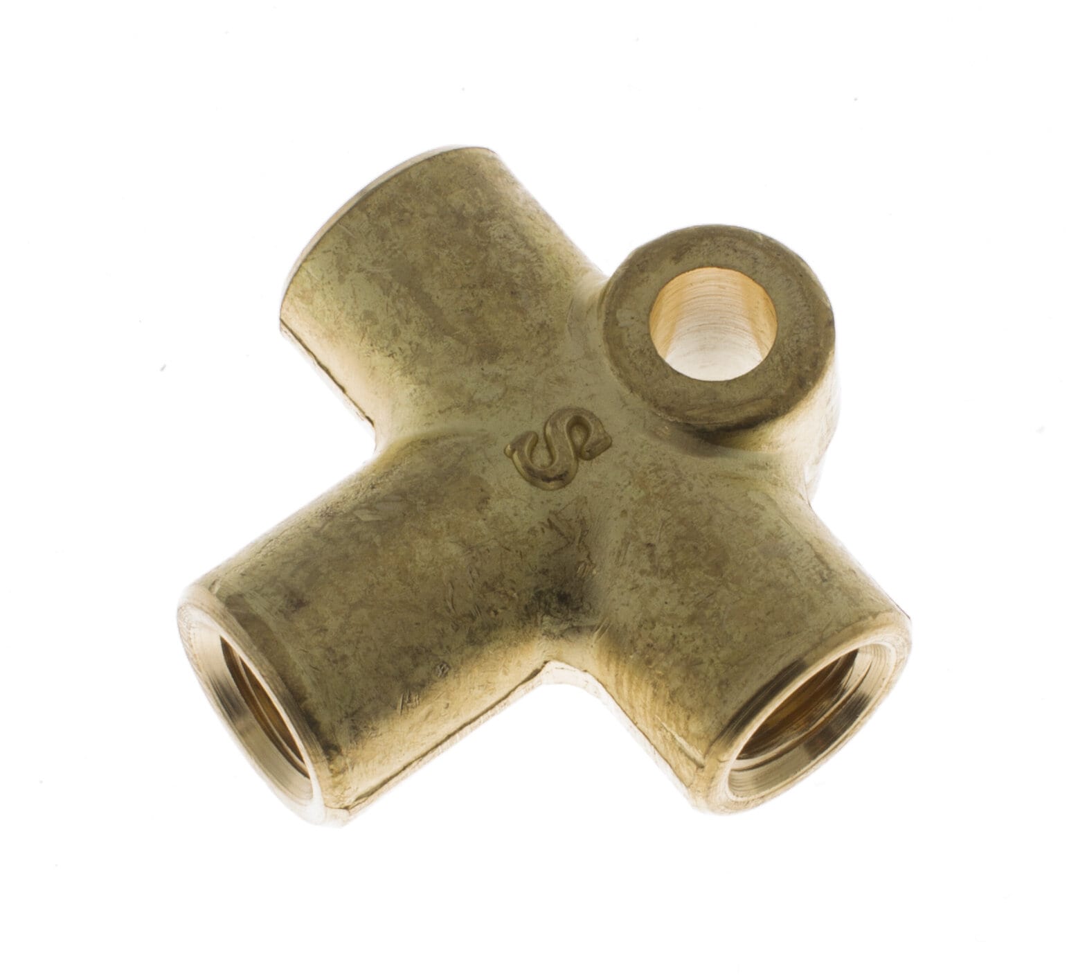 Union Freno 3/8 Unf 24tpi Conector Tres Vías Freno Unión En T De Latón ...