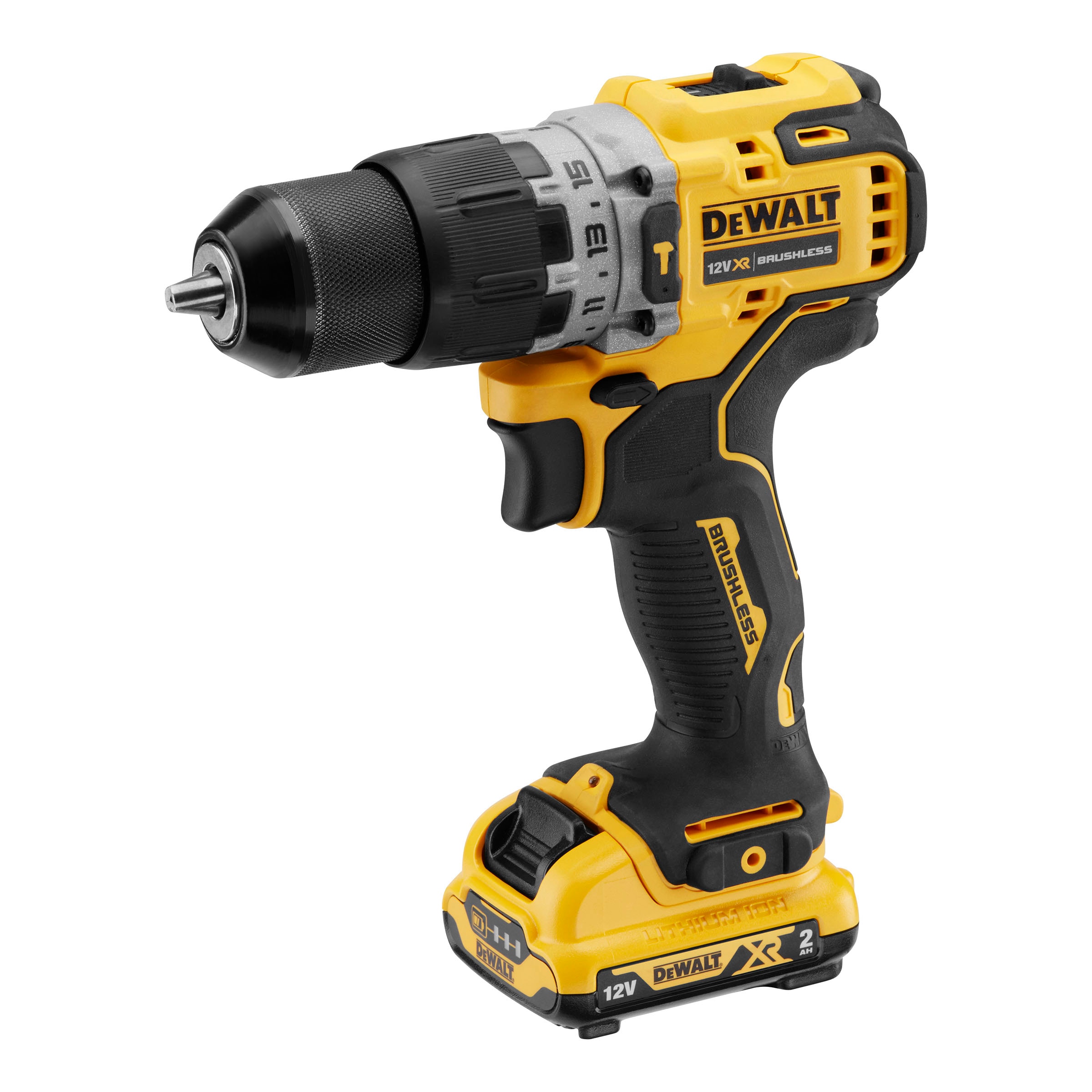 Kjøp Dewalt Boremaskin DCD706D2-QW 12V, 2 stk 2,0Ah-batterier ...